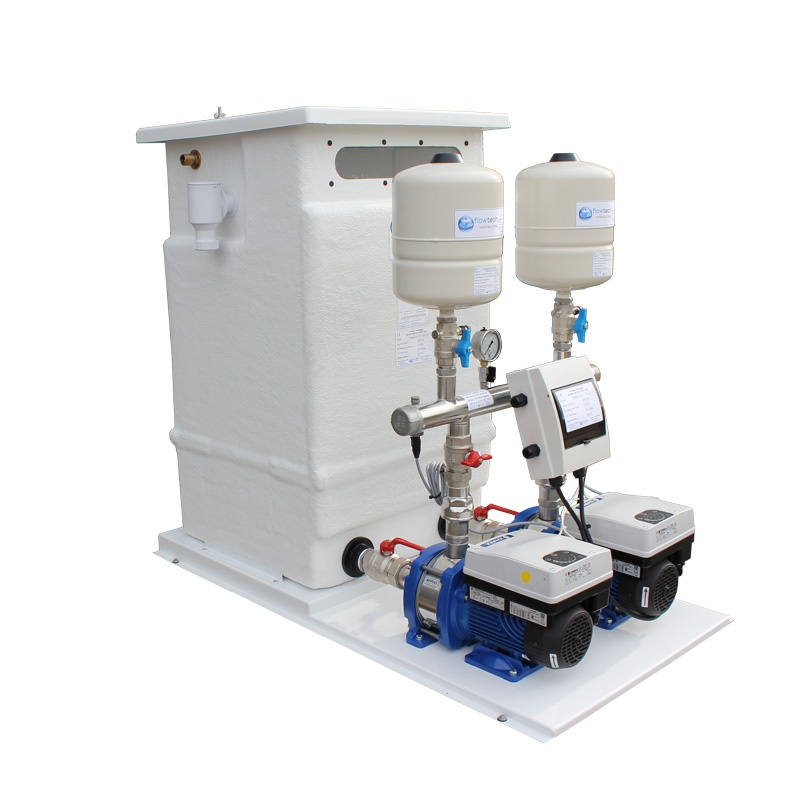 Flowpac Packaged Booster & Tank - Flowtech Water Solutions