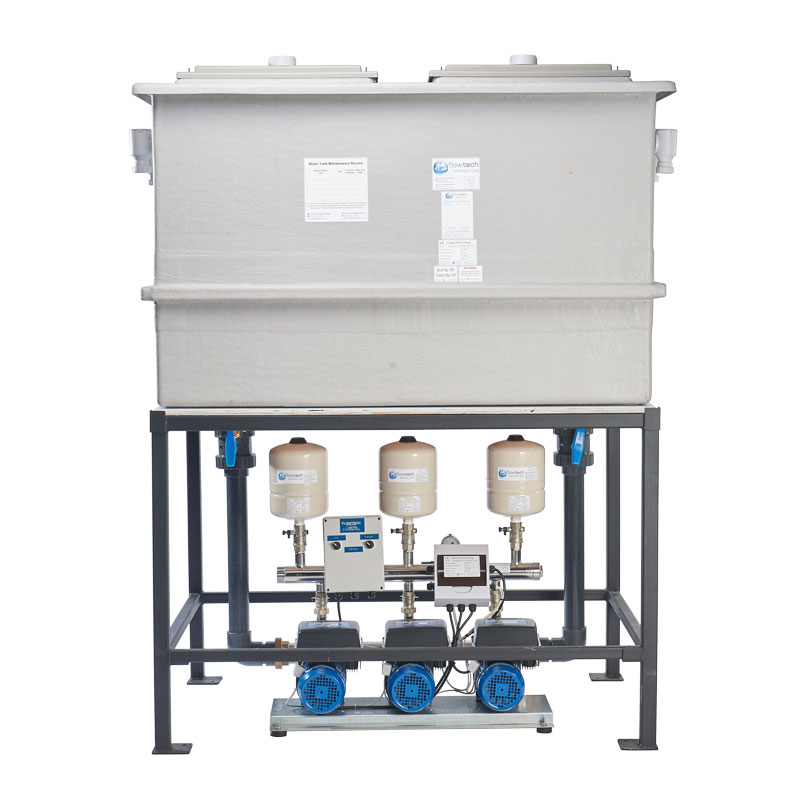 Flowpac Packaged Booster & Tank | Flowtech Water Solutions