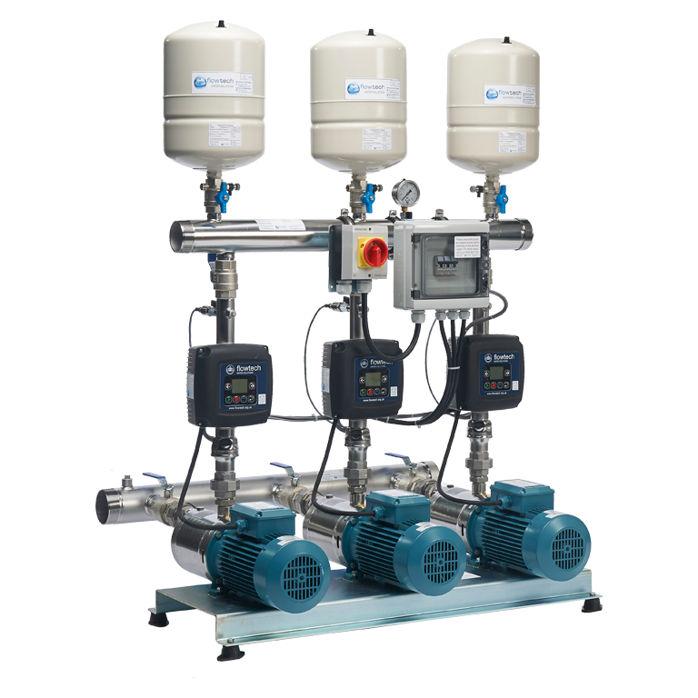 Flowboost E.H Twin & Three Pump Booster Set | Legacy | Flowtech Water Solutions