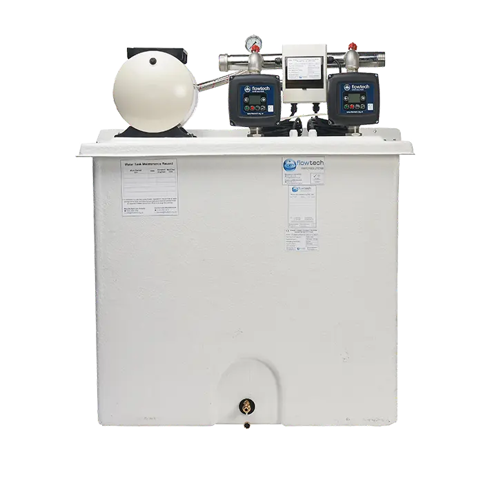 Flowpac Compact 311S Packaged Booster Set & Tank | Flowtech Water Solutions